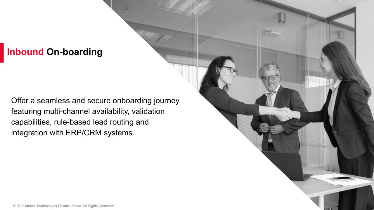 Inbound Onboarding - Manch Tech